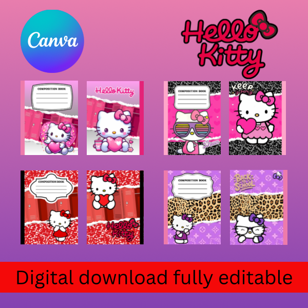 Hello Kitty Comp Notebooks