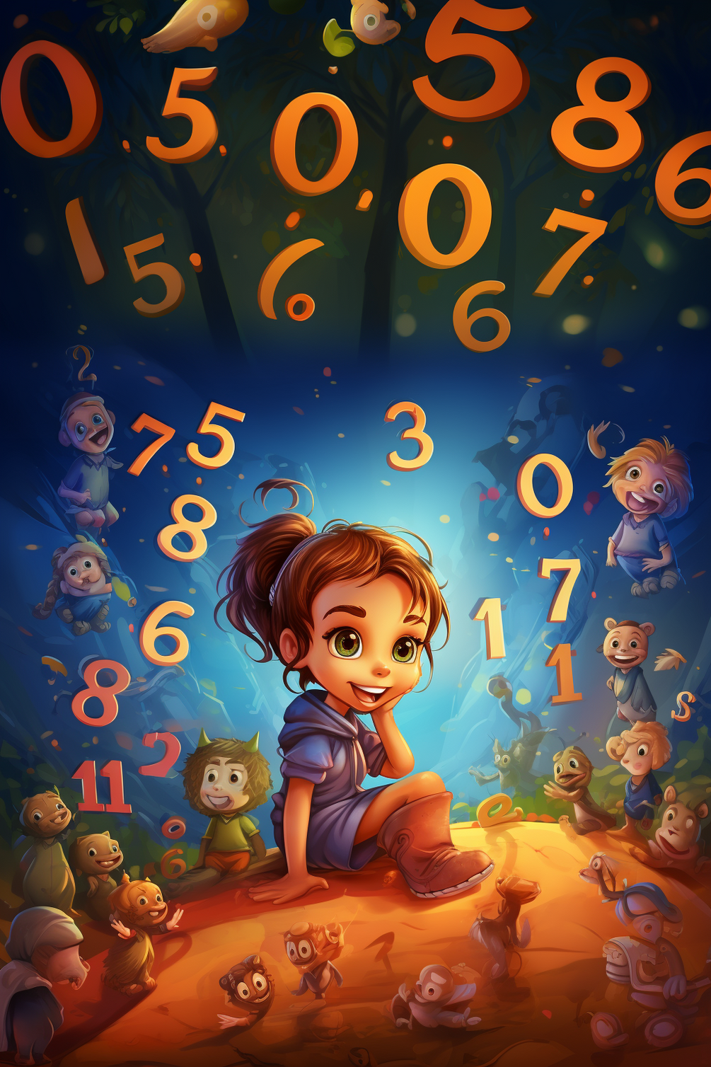 "Trace the Numbers: Adventures in Counting and Writing"