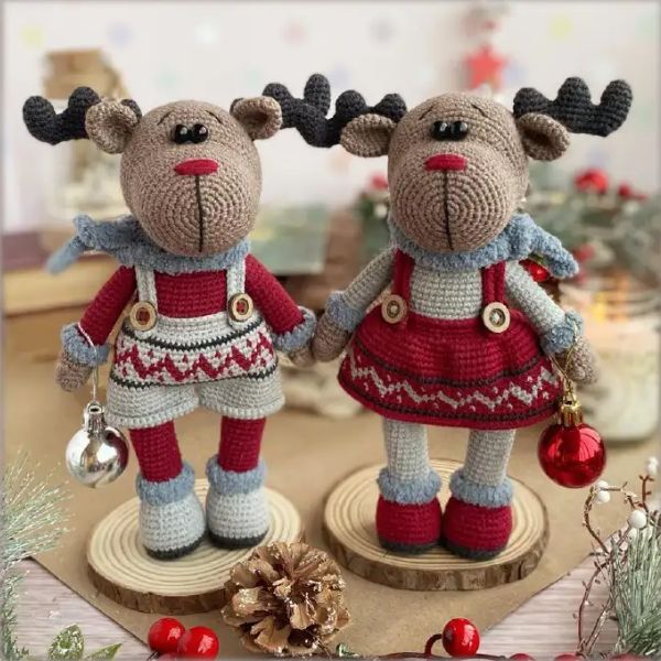 Christmas Reindeer Pattern