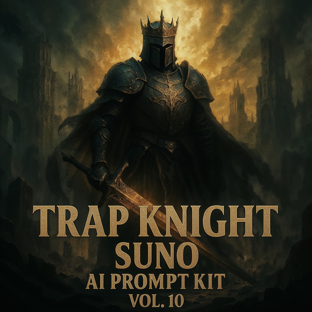 Trap Knight – Suno AI Prompt Kit Vol. 10