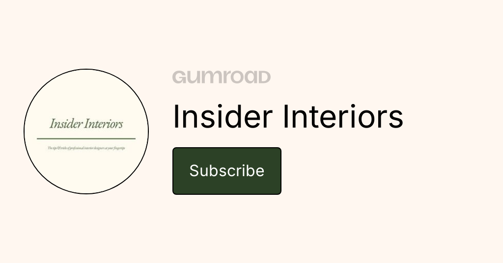 Insider Interiors