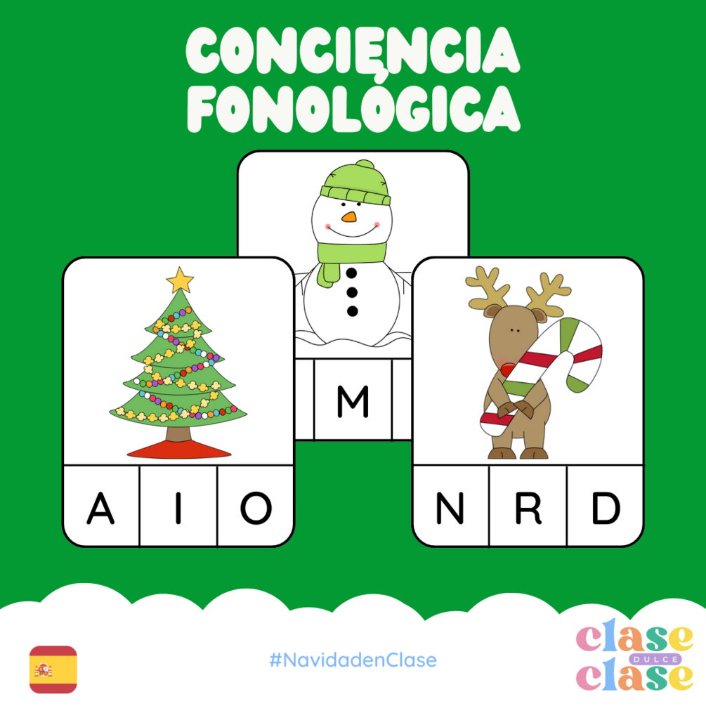 🎄Conciencia Fonológica Navideña