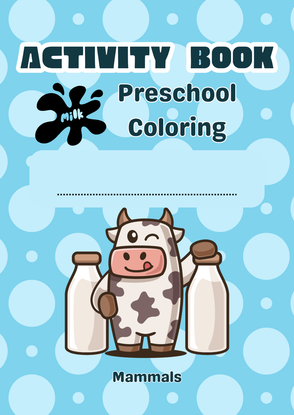 Cute Mammals Coloring Pages for Kids