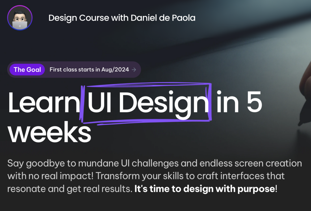 Learn UI Design in 5 Weeks