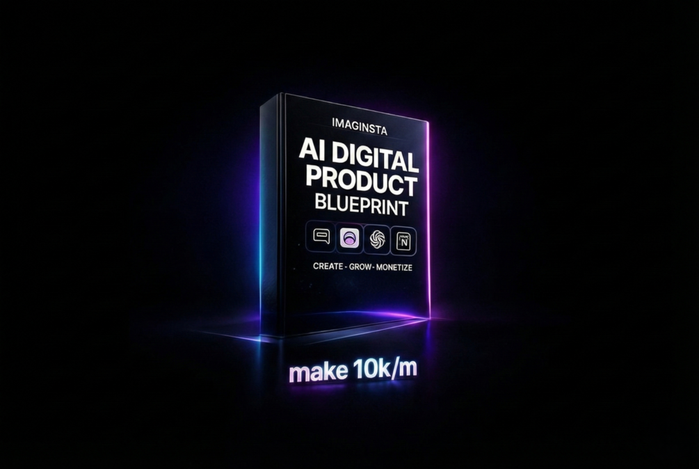 AI DIGITAL PRODUCT BLUEPRINT + TOOLKIT - IMAGINSTA