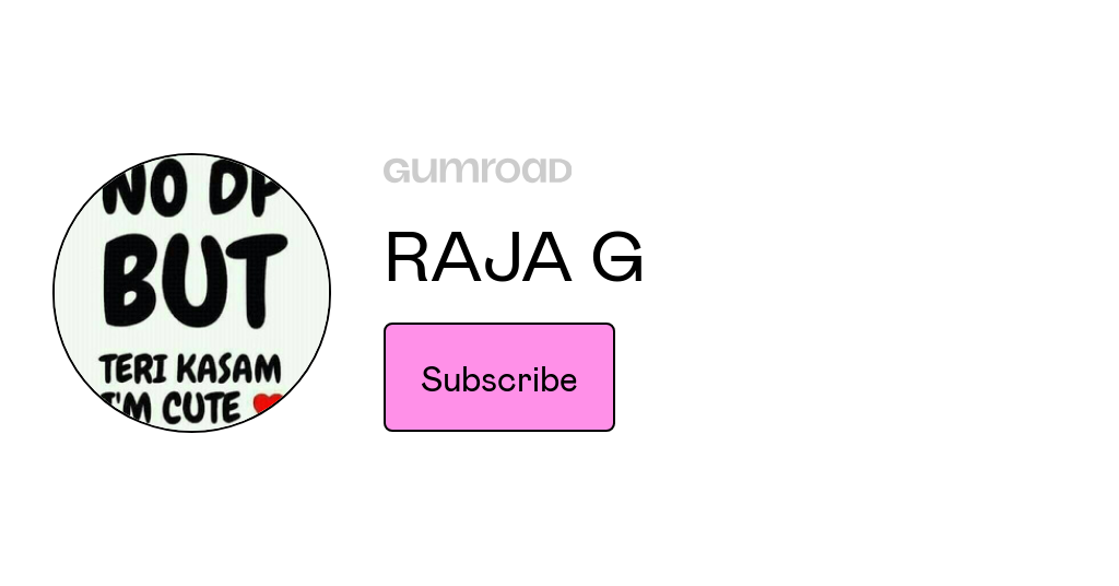 RAJA G