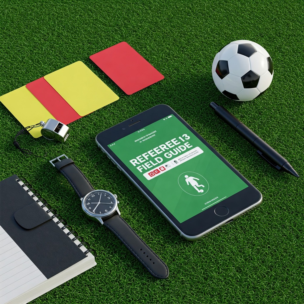 Referee Field Guide – The Ultimate Quick-Reference for Soccer Referees