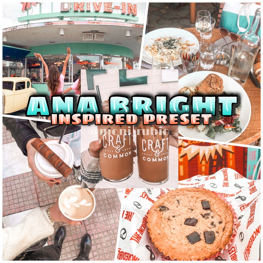 Ana stowell Bright preset 🌟