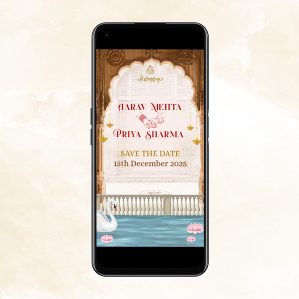 Indian Wedding Editable Template