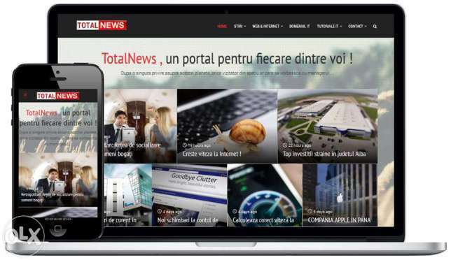 On-Line Magazine Website