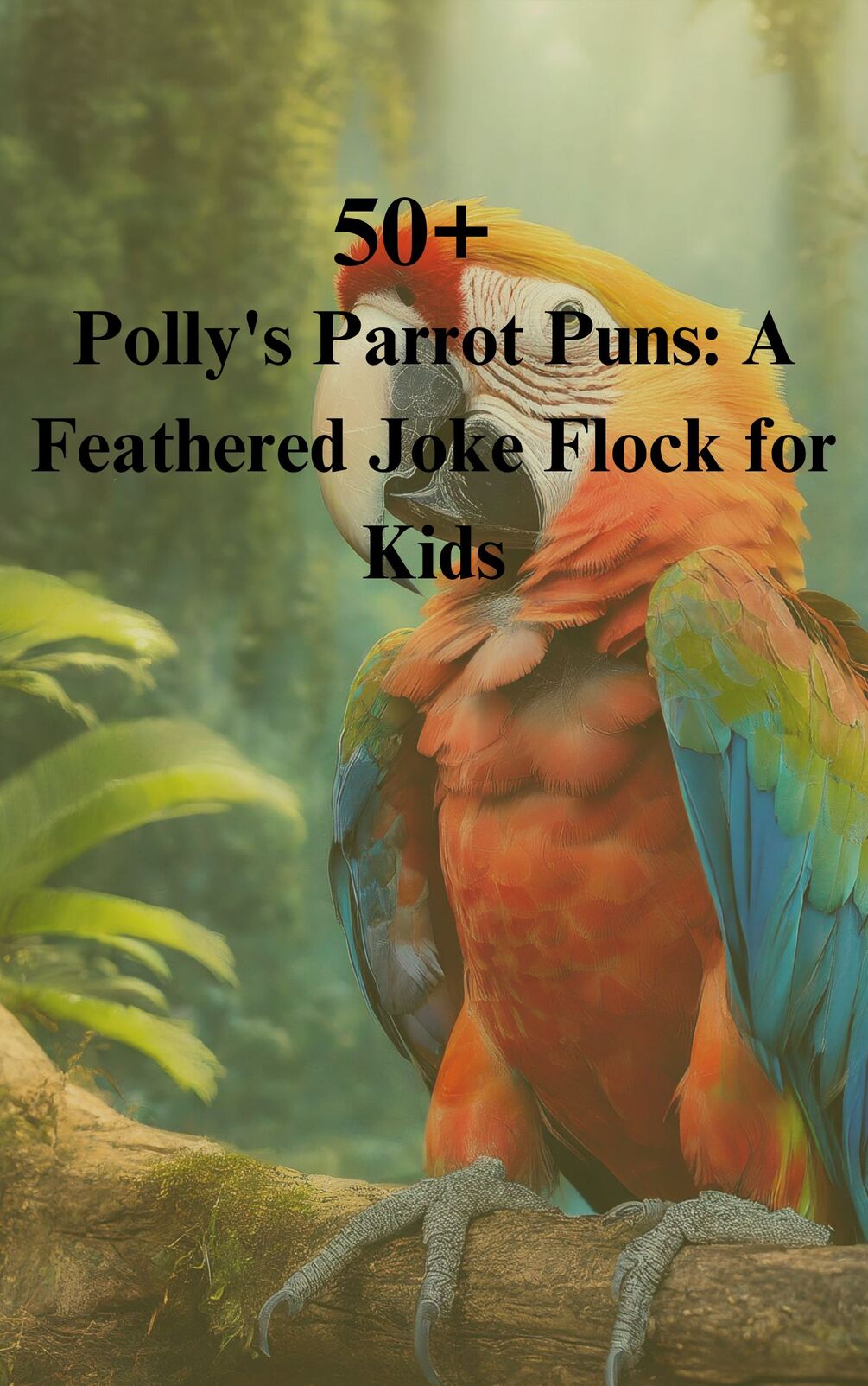"Polly's Parrot Puns: A Feathered Joke Flock for Kids"