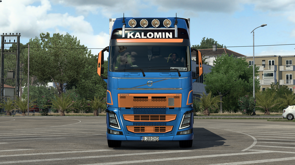 KALOMIN skin combo for Volvo FH4 & Schmitz S.KO Cool dlc . ETS2