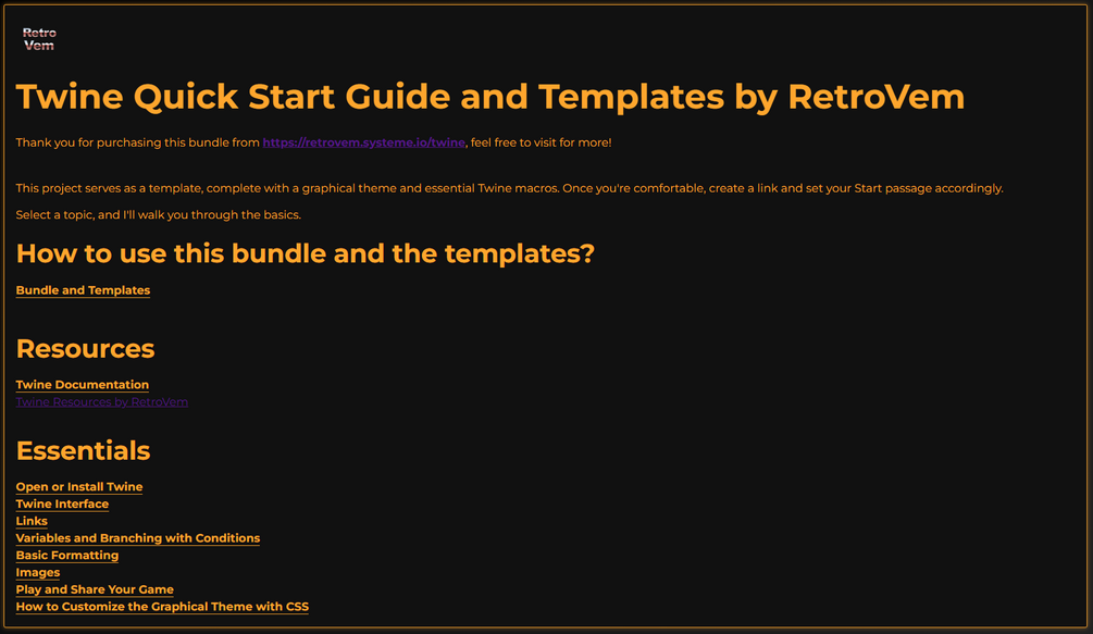 Twine Quick Start Basic Package