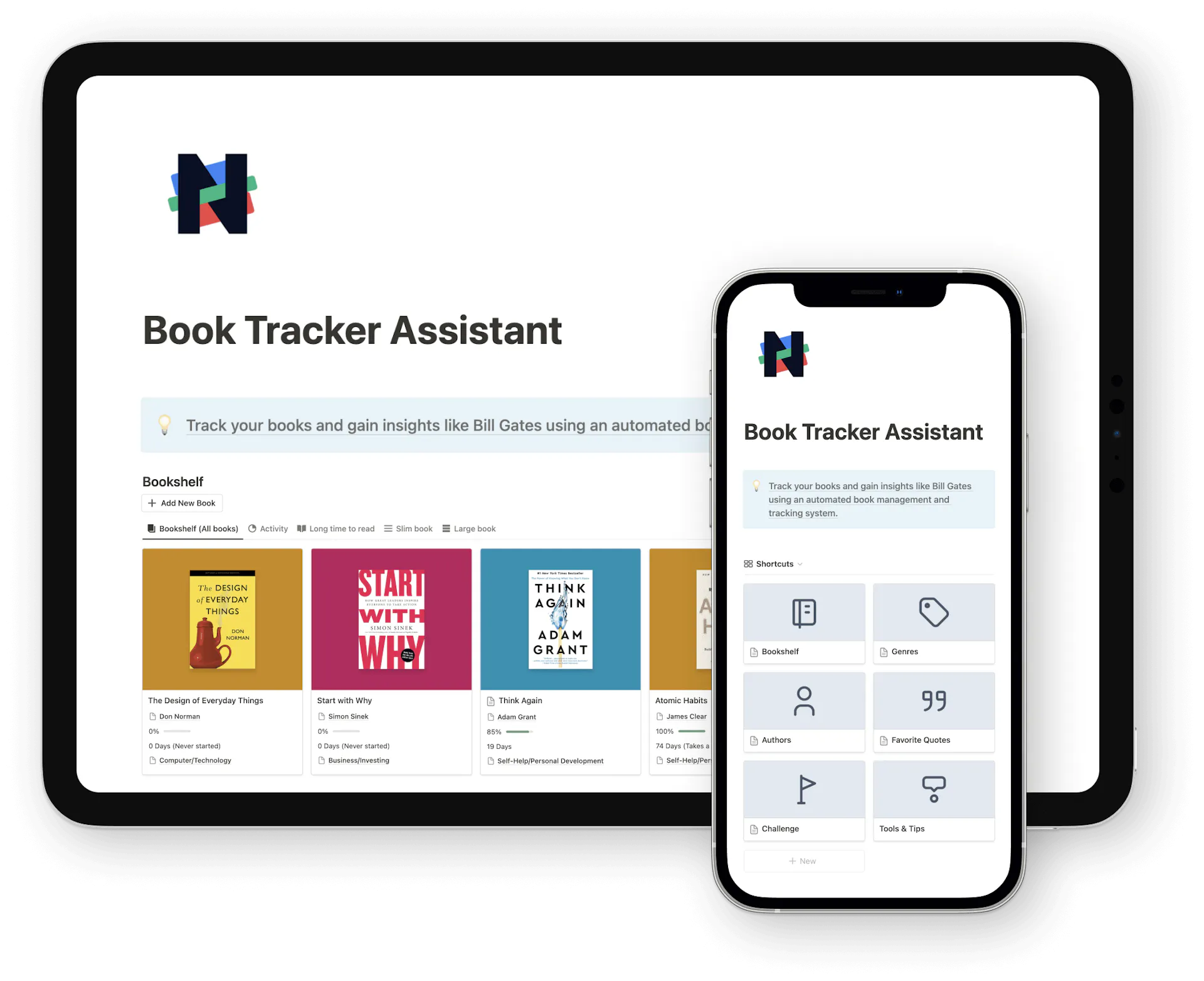 Notion Smart Book Tracker