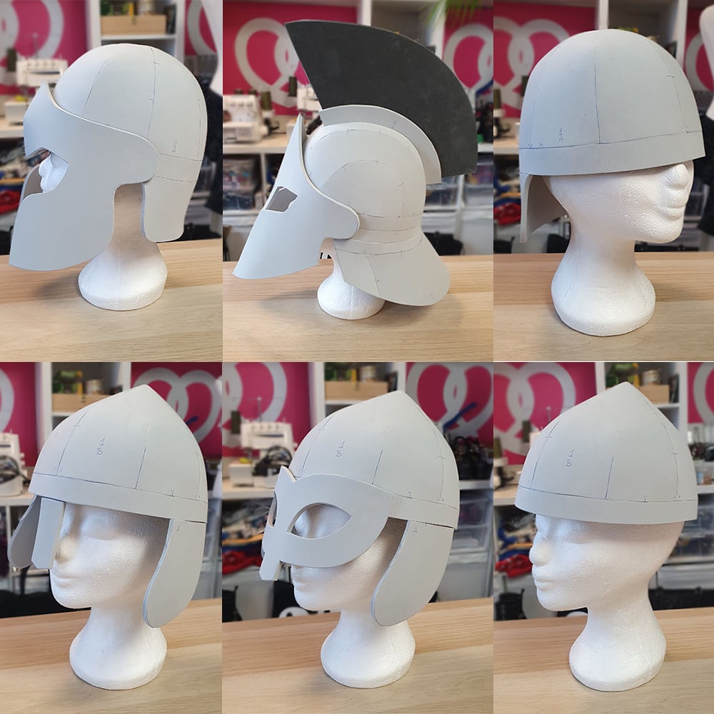 Helmet pattern collection