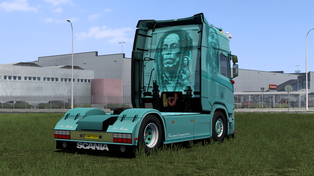 Scania R Next gen bob marley !skin!