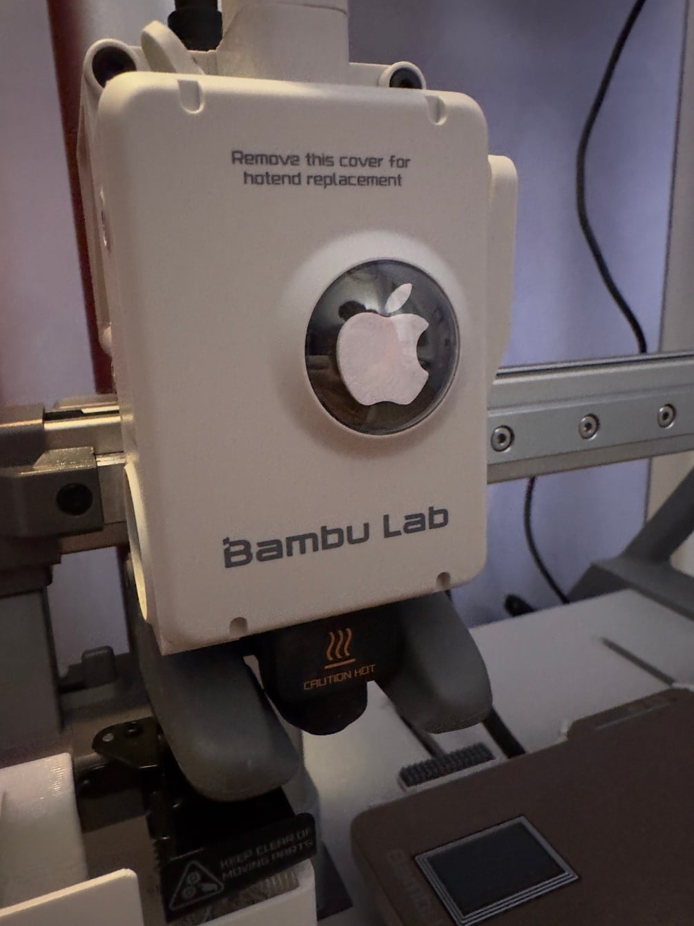 Bambu Lab A1/A1 Mini Hot End Extruder Cover - Printer-Ready 3D Model