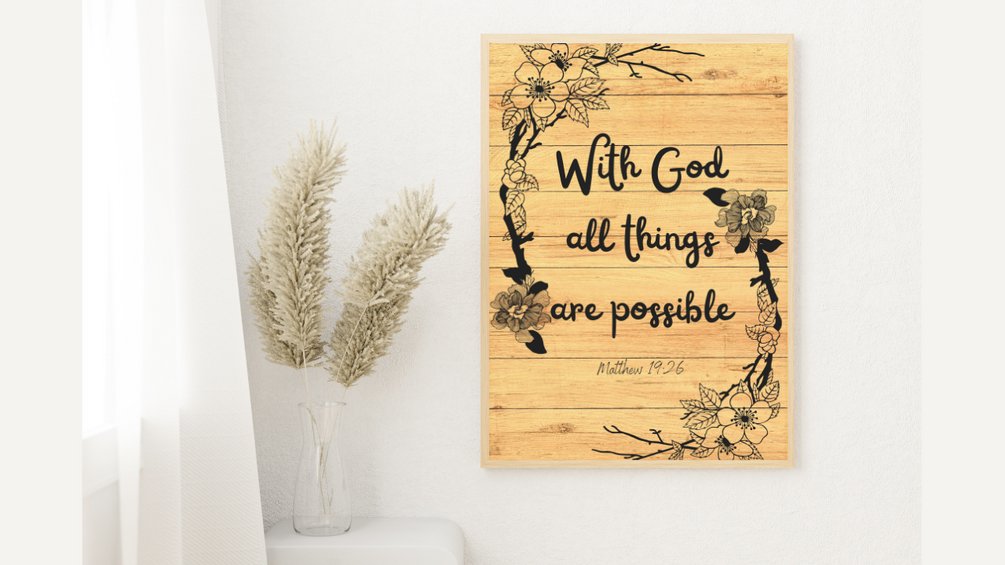Impossible to Possible – Motivational Wall Art Printable | Posters ...