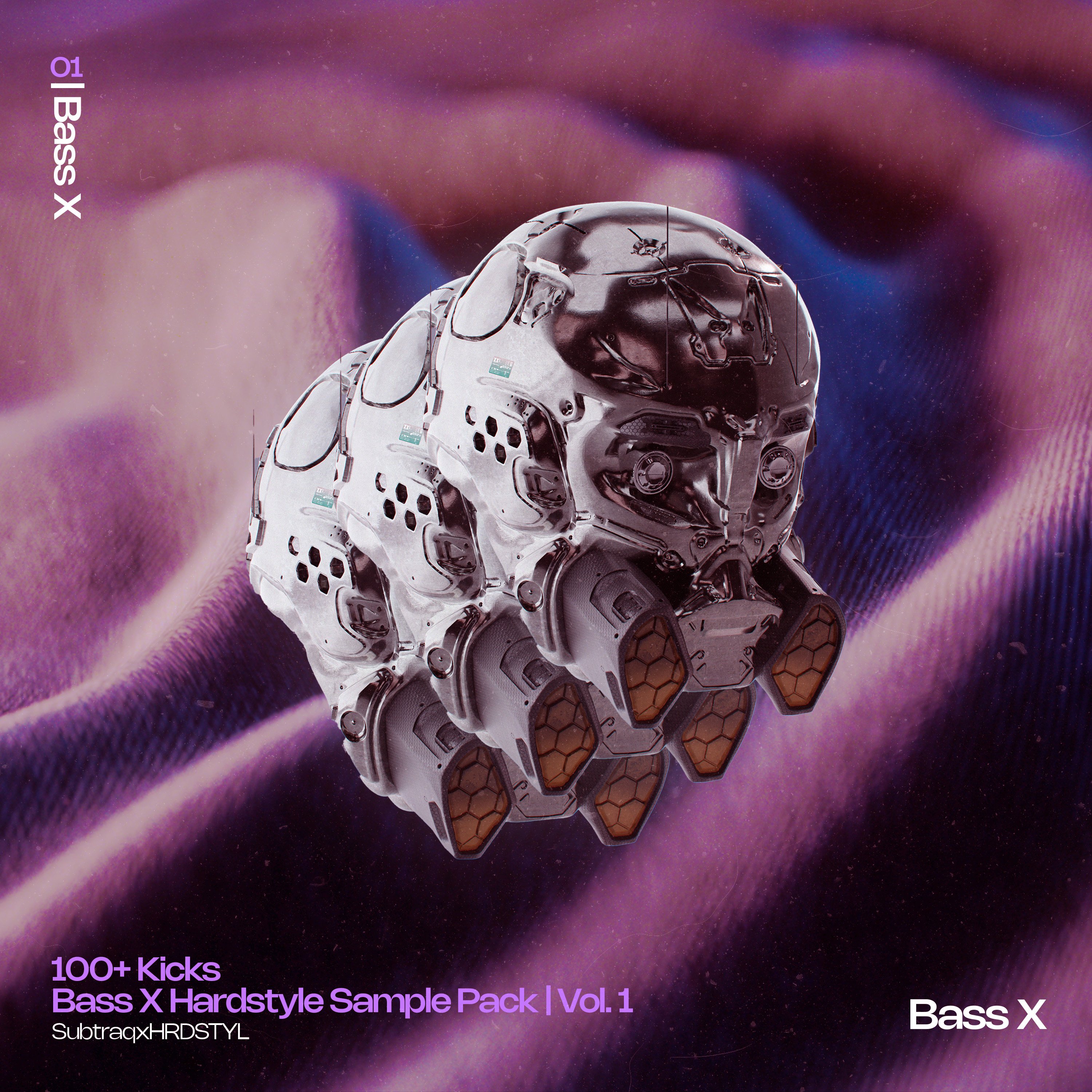 BASS X HARDSTYLE SAMPLE PACK VOL.1 - Subtraqx HRDSTYL