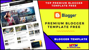 Free premium blogger template