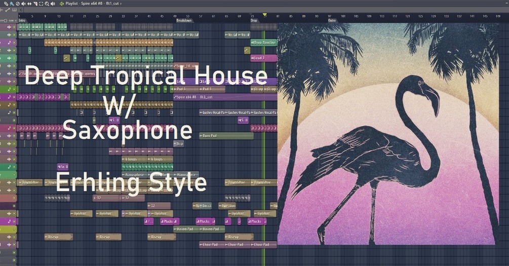 Deep Tropical House w/Saxophone