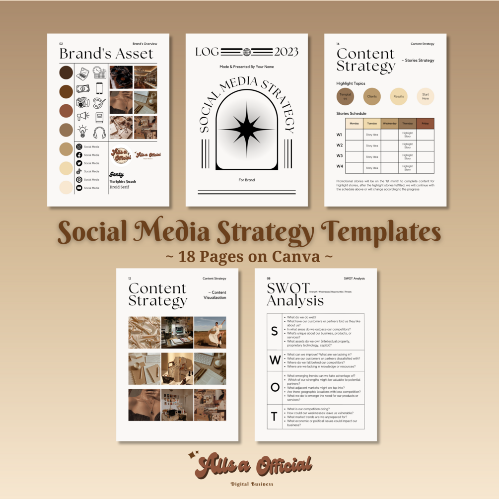 Social Media Strategy Template