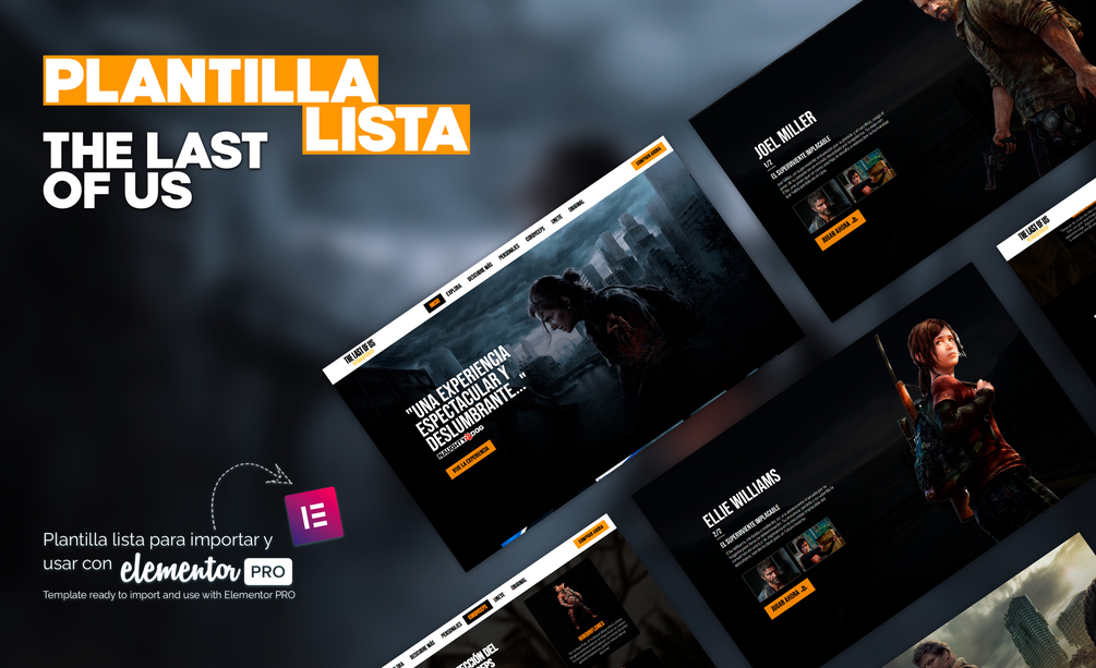 Elementor - The Last Of Us (Selector de personajes) - Shadou