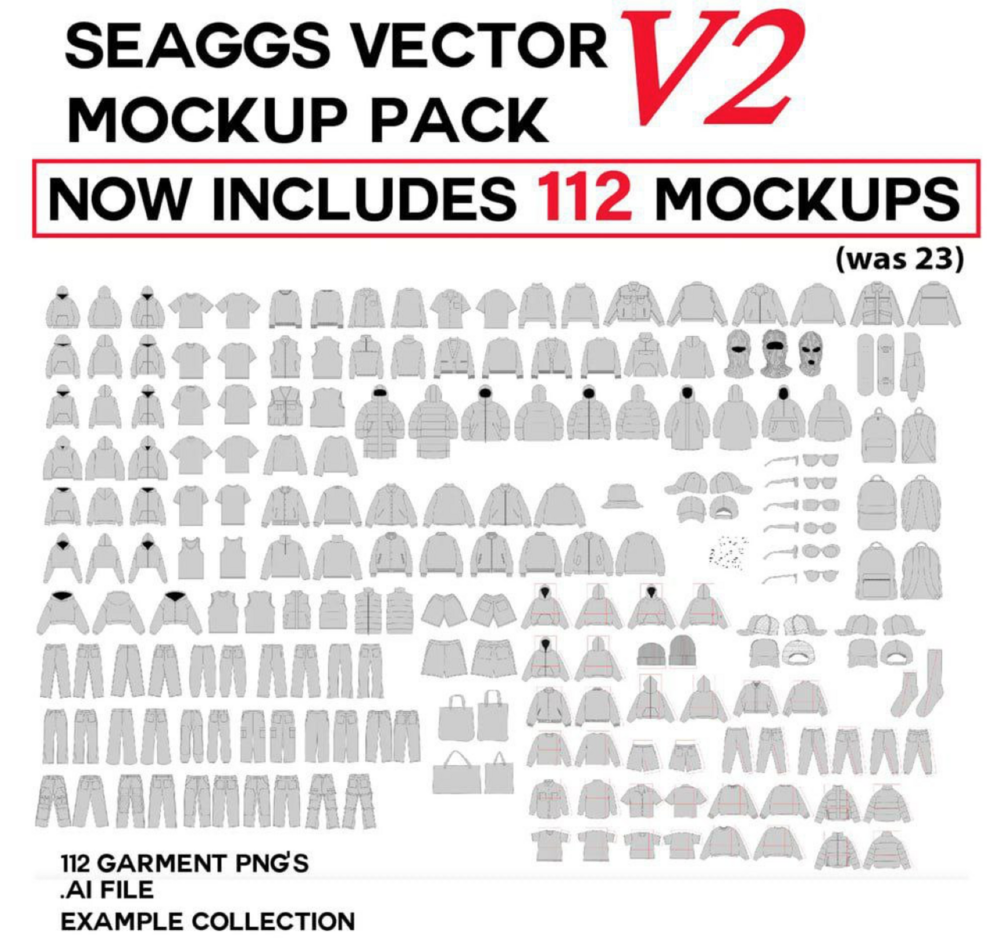 Seaggs Vector Mock Up Pack