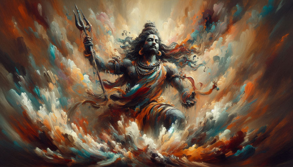 Divine Expressions: Abstract Artistic Portrayals of Gods 🎨 #AbstractArt ...