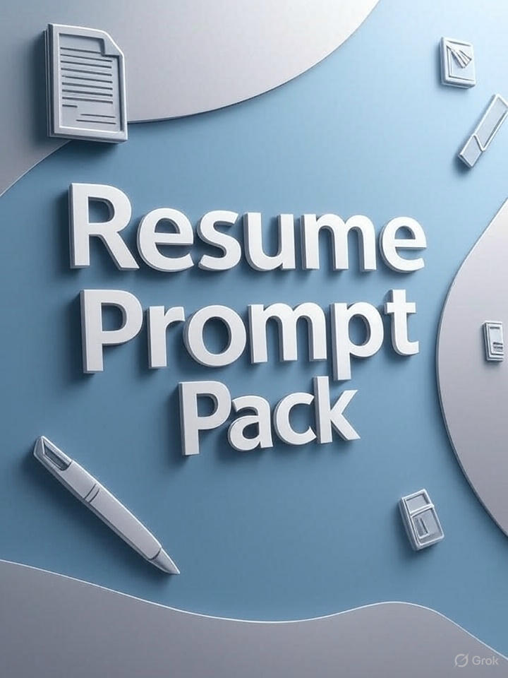 15 AI Prompts to Instantly Upgrade Your Resume & Cover Letter