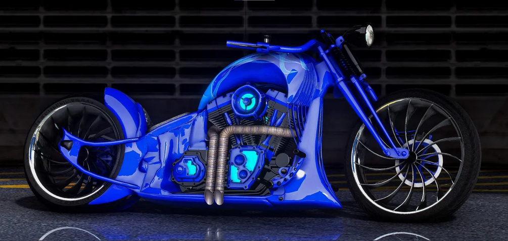 Blue Diamond | Acknod Motorcycles