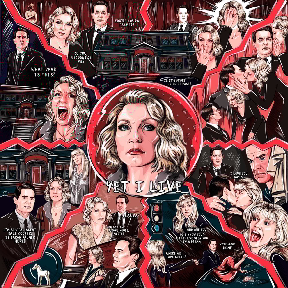 Twin Peaks LAURA PALMER Poster