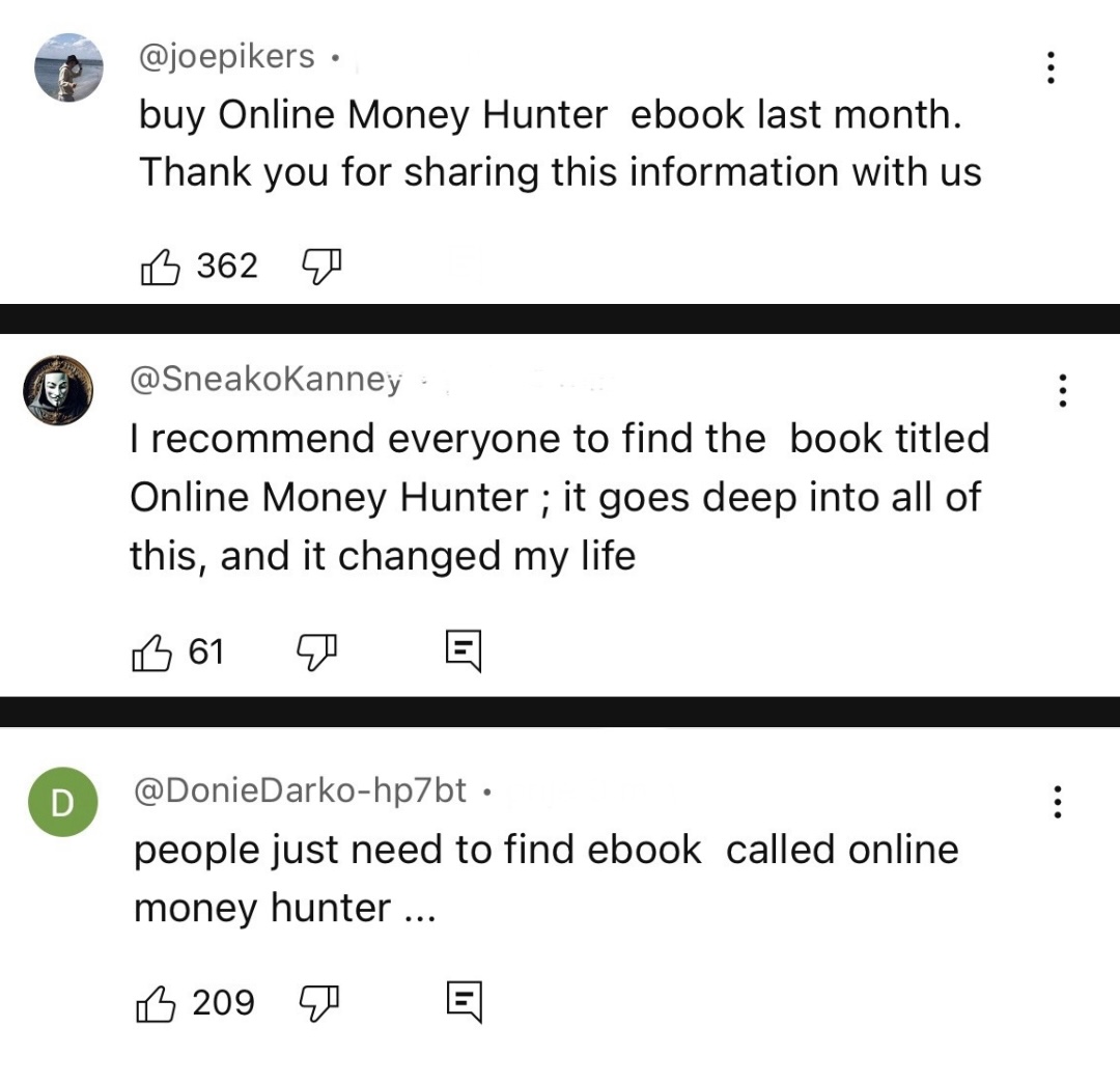 Online Money Hunter