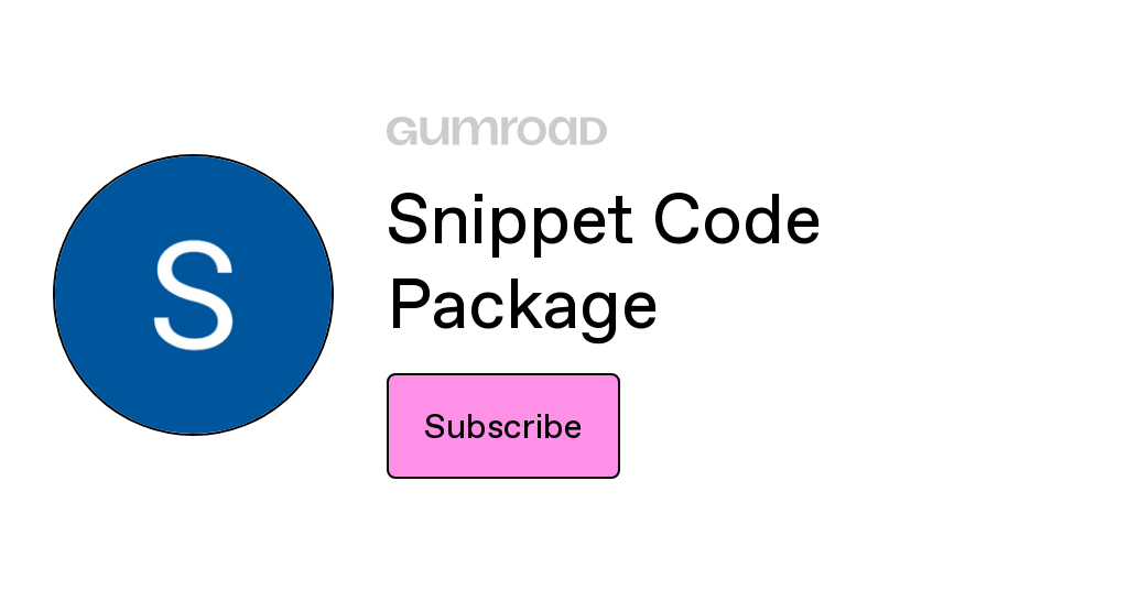 Snippet Code Package