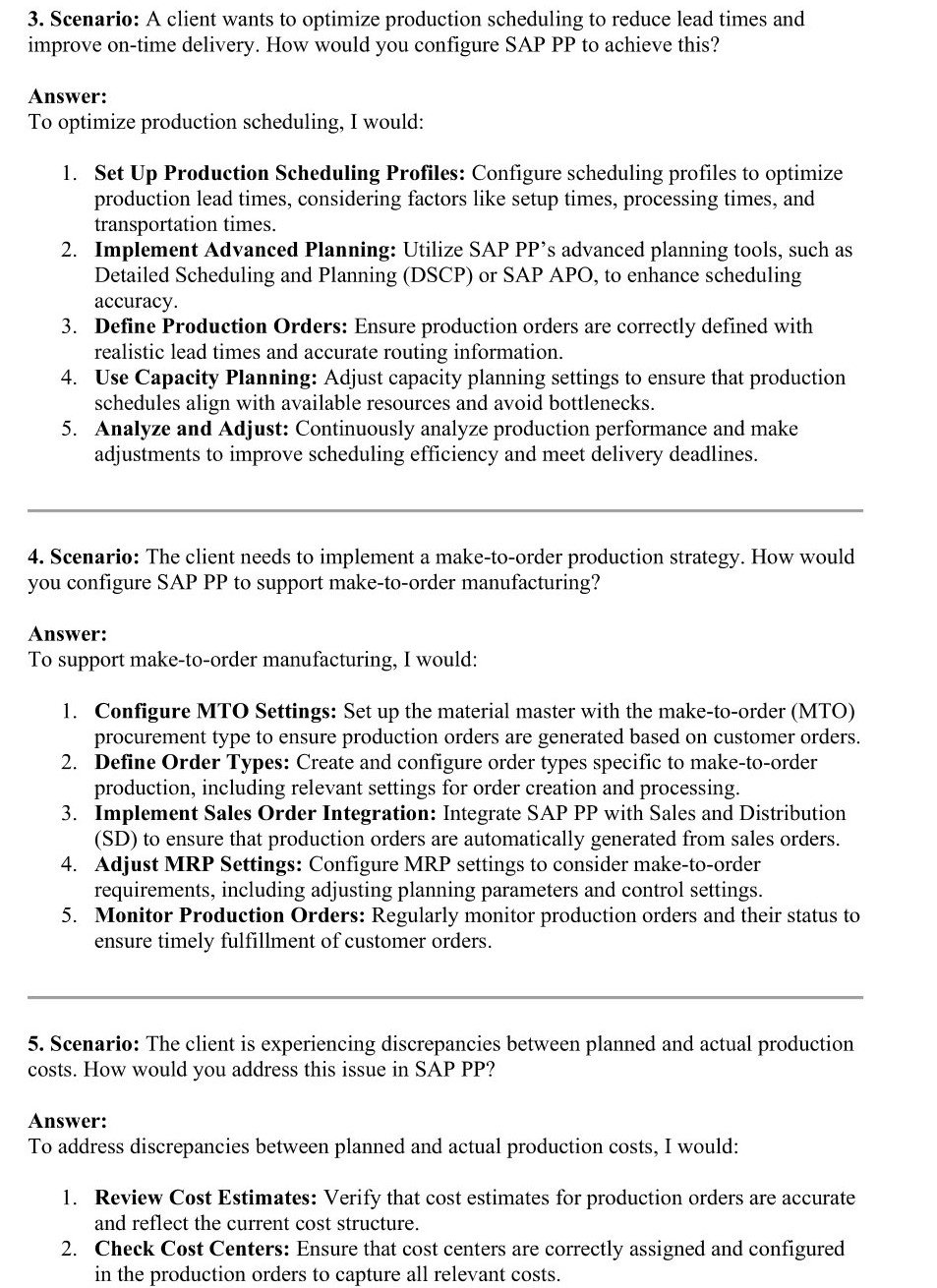 8 PDFs containing ALL Types of Most Asked Interview Q&A (Scenario-Based, Technical-Based ...