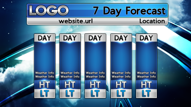 5 & 7 Day Forecast Template 12