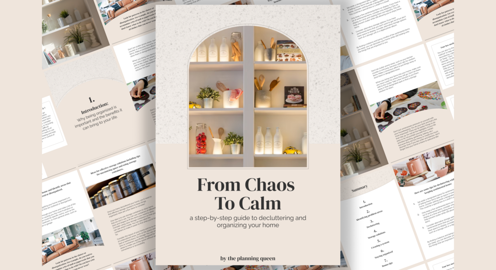 From Chaos to Calm: A Step-by-Step Guide to Decluttering and Organizing ...