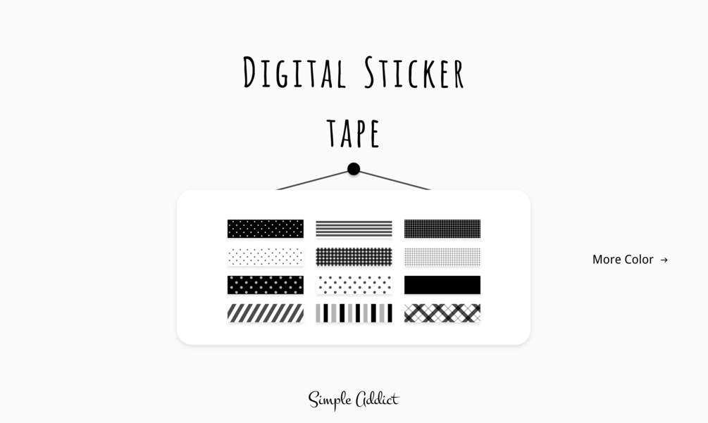 Digital Sticker-Tape | 電子紙膠帶