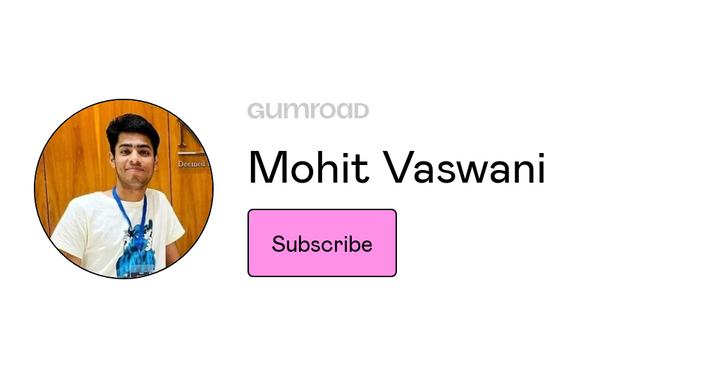 Mohit Vaswani