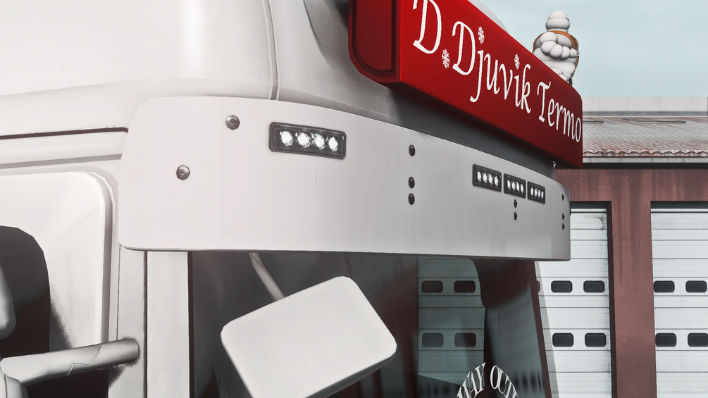 P8 Sunshield edit for scania rjl 1.45