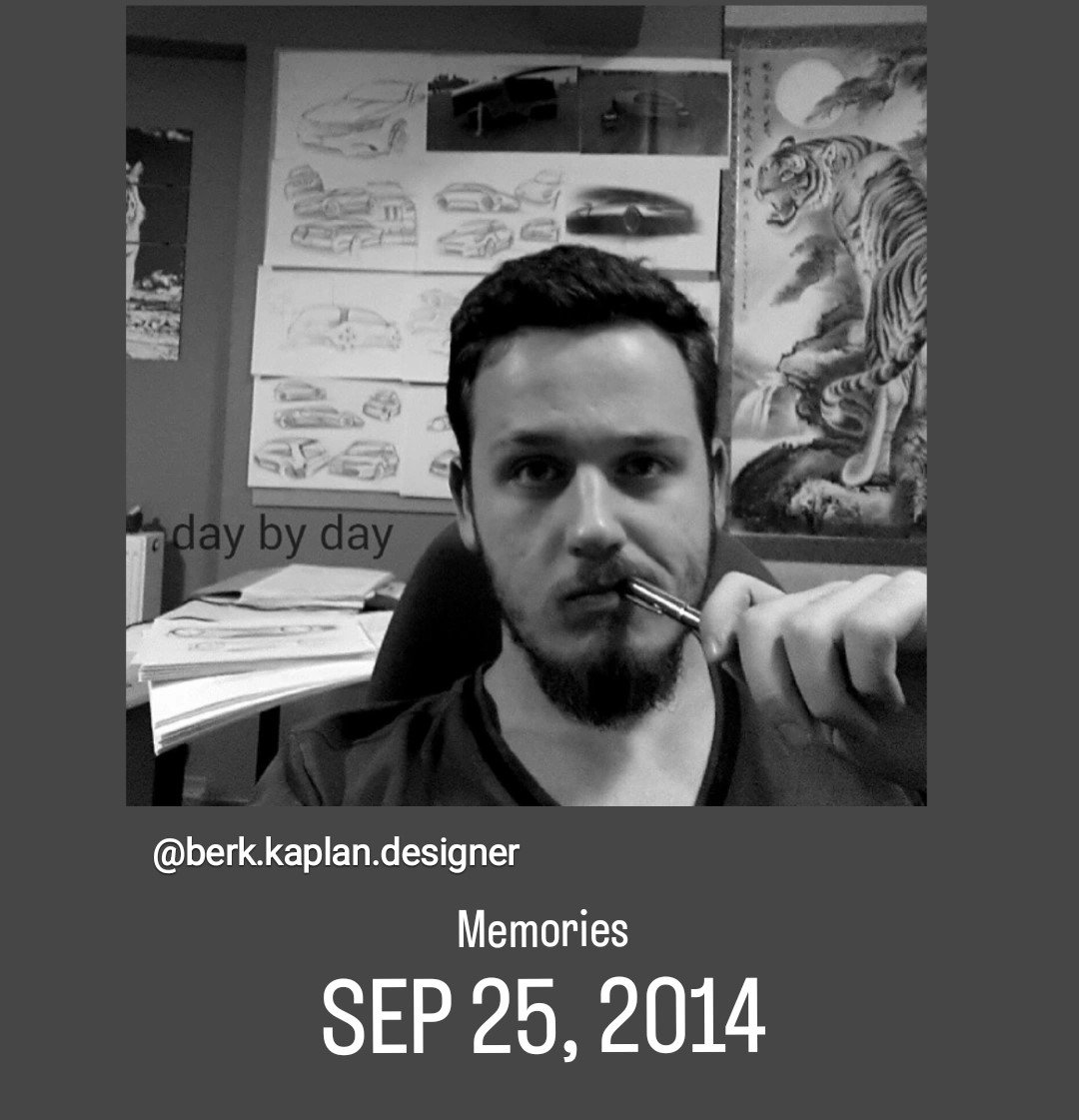 Me 10 years ago :) Guess what I was doing.. - Berk Kaplan