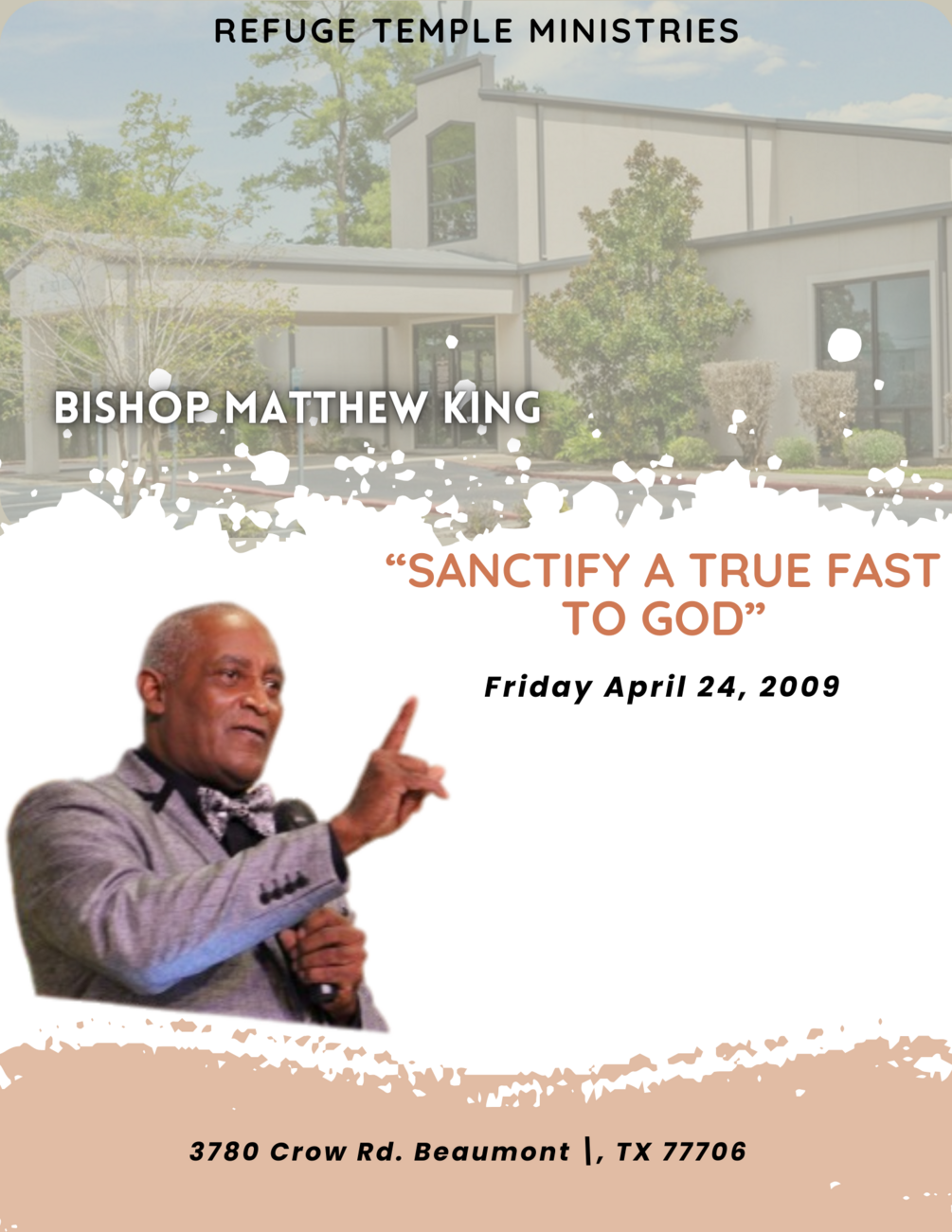 Bishop Matthew King "Sanctify a True Fast to God"