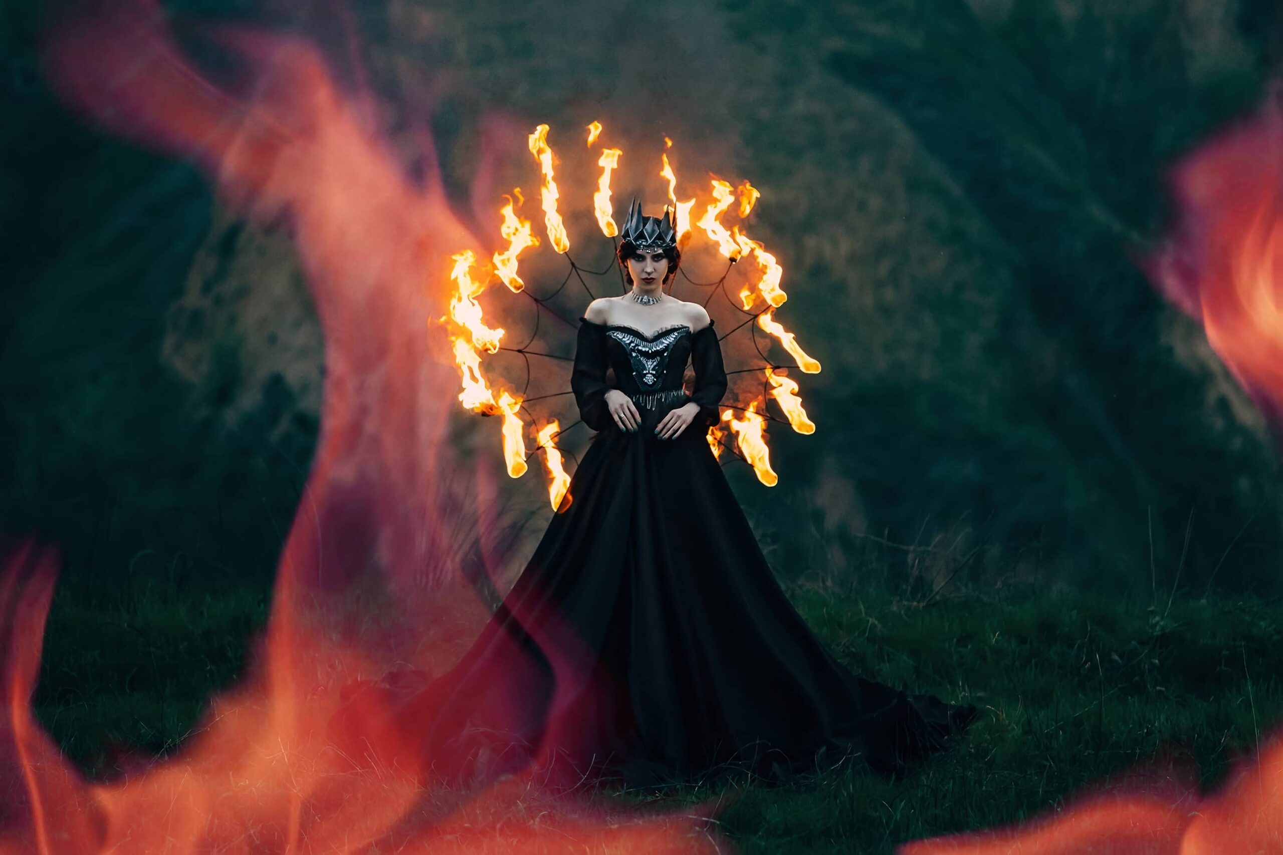 50 Realistic Fire Photo Overlays