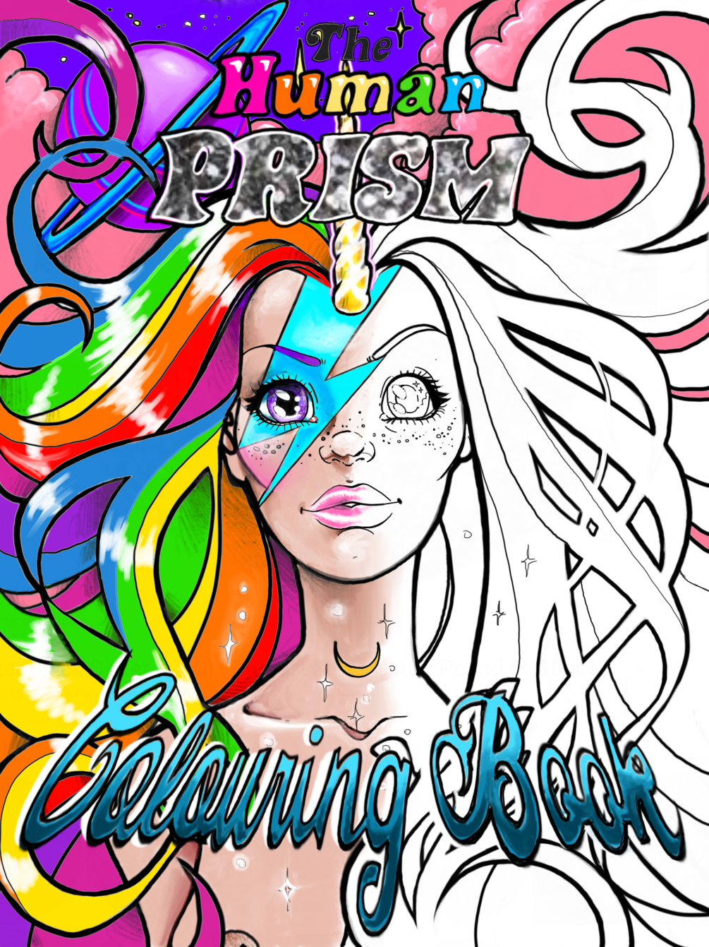 The Human Prism Colouring Book