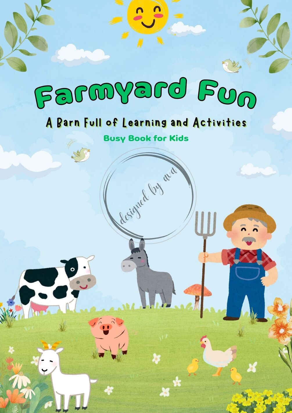 Farmyard Fun: A Barn Full of Activities - Busy book for Kids!