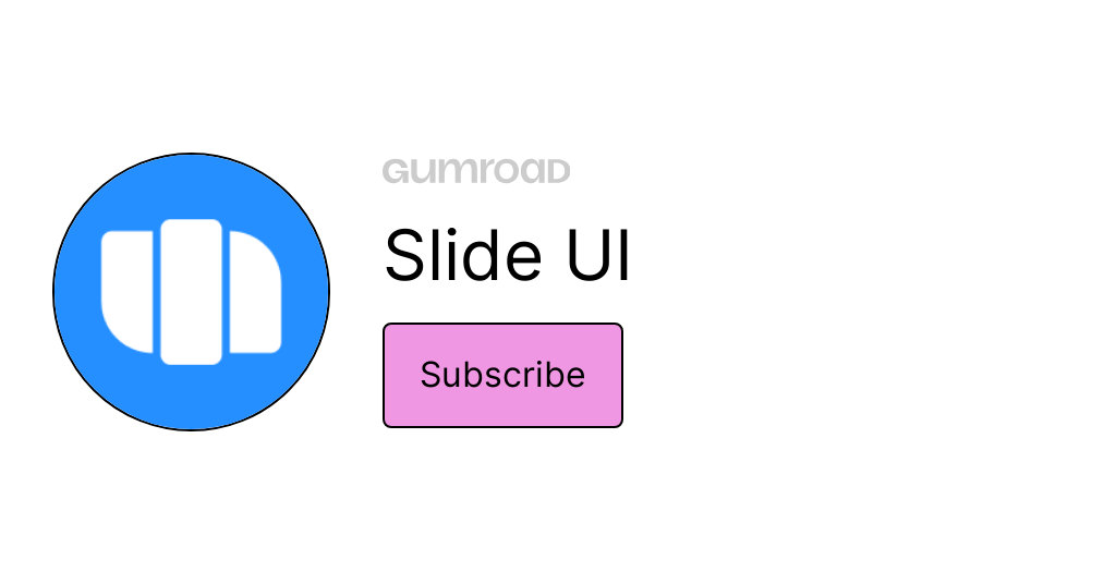 Slide UI