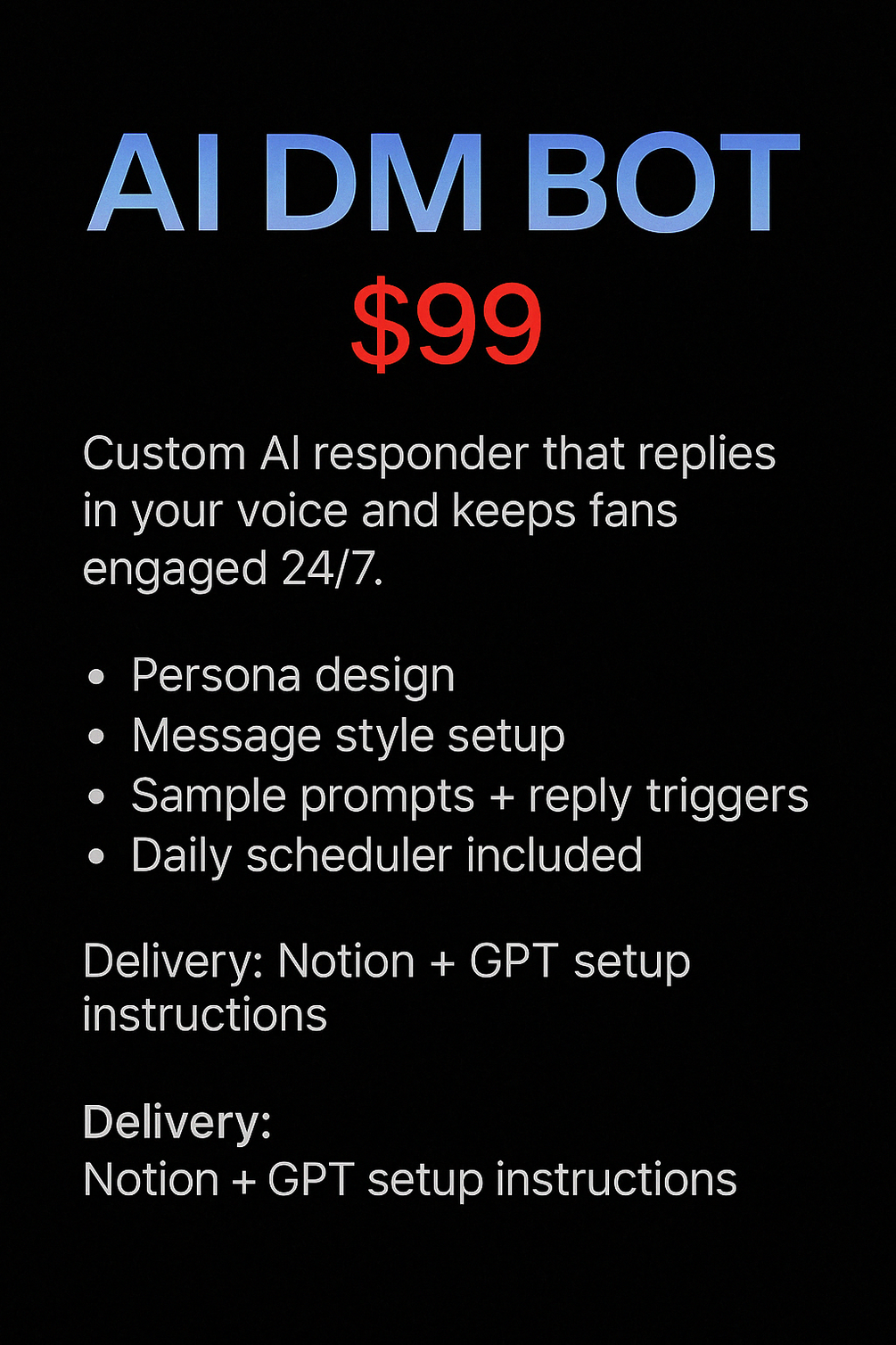 Add - On “Ai Dm Bot”