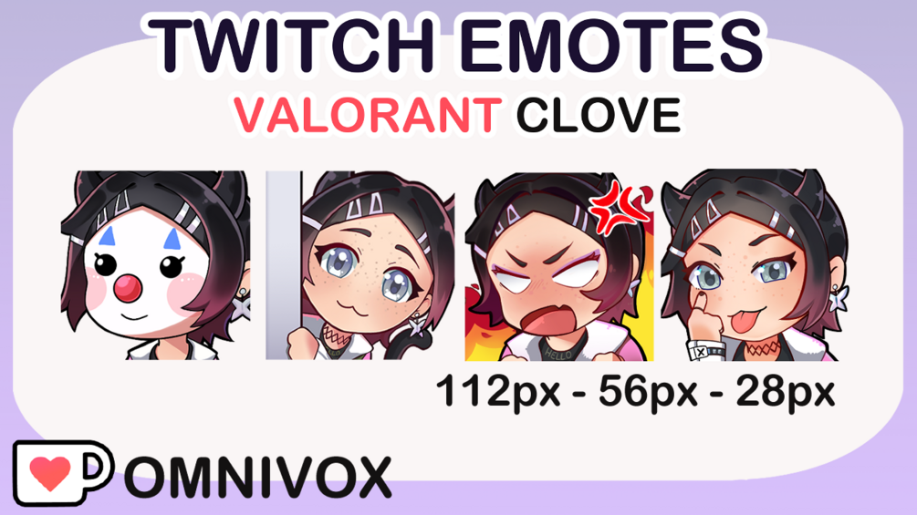 VALORANT - Clove Emotes