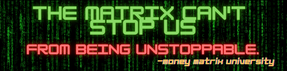 Money Matrix University Course