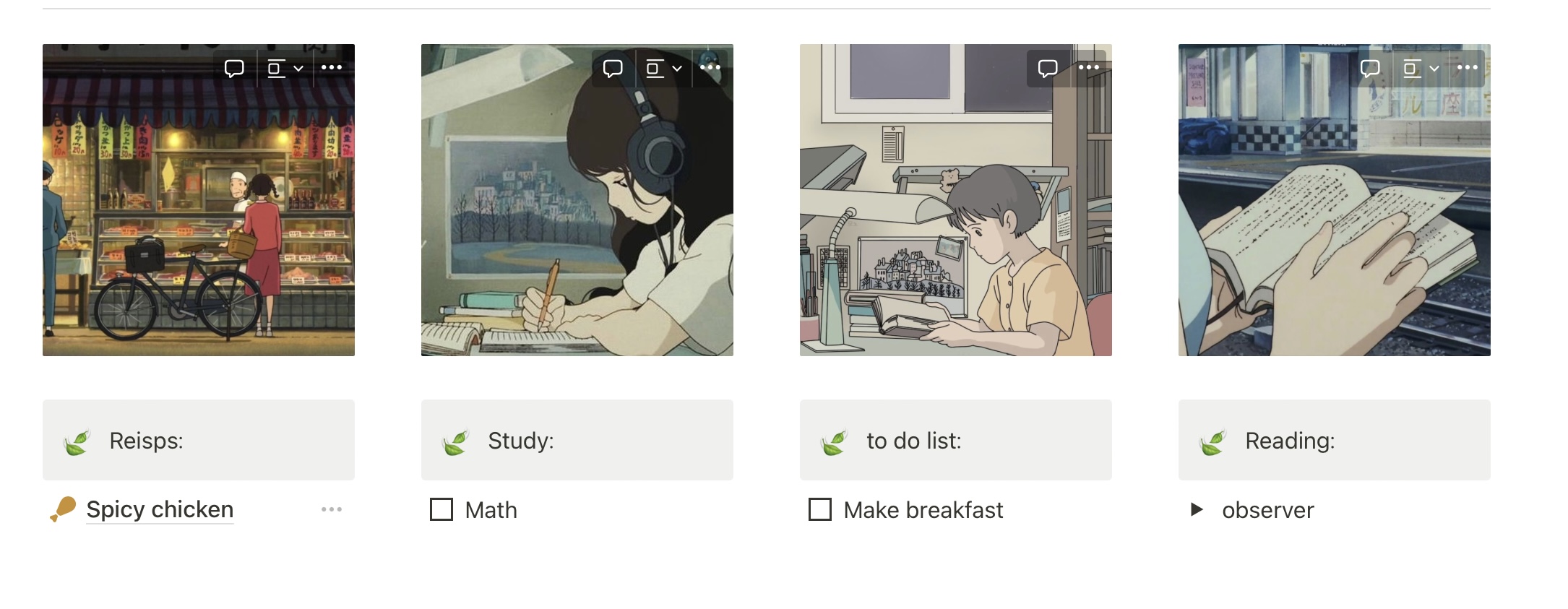 Notion template -January planner